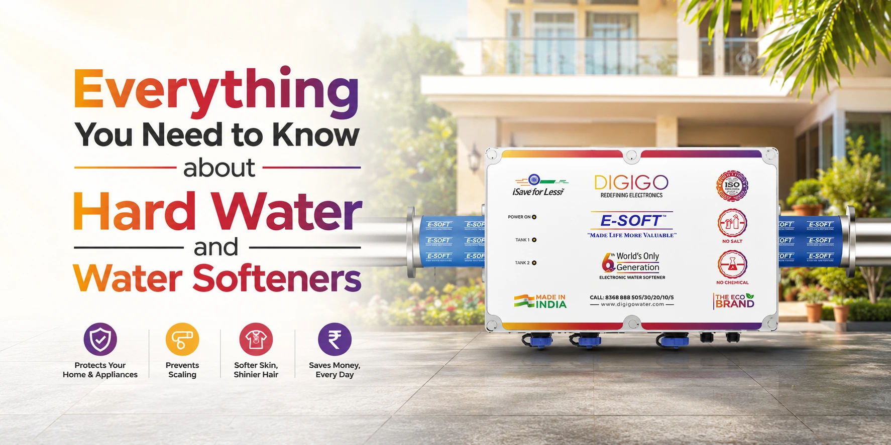 Everything You Need to Know about Hard Water and Water Softeners